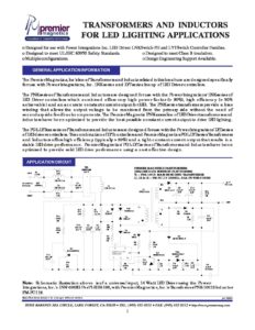 LED Transformers & Inductors (LYT Switch) – Premier Magnetics